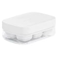 6-Compartment Ice Tray, Soft Silicone Easy Release Ice Maker Mold ...