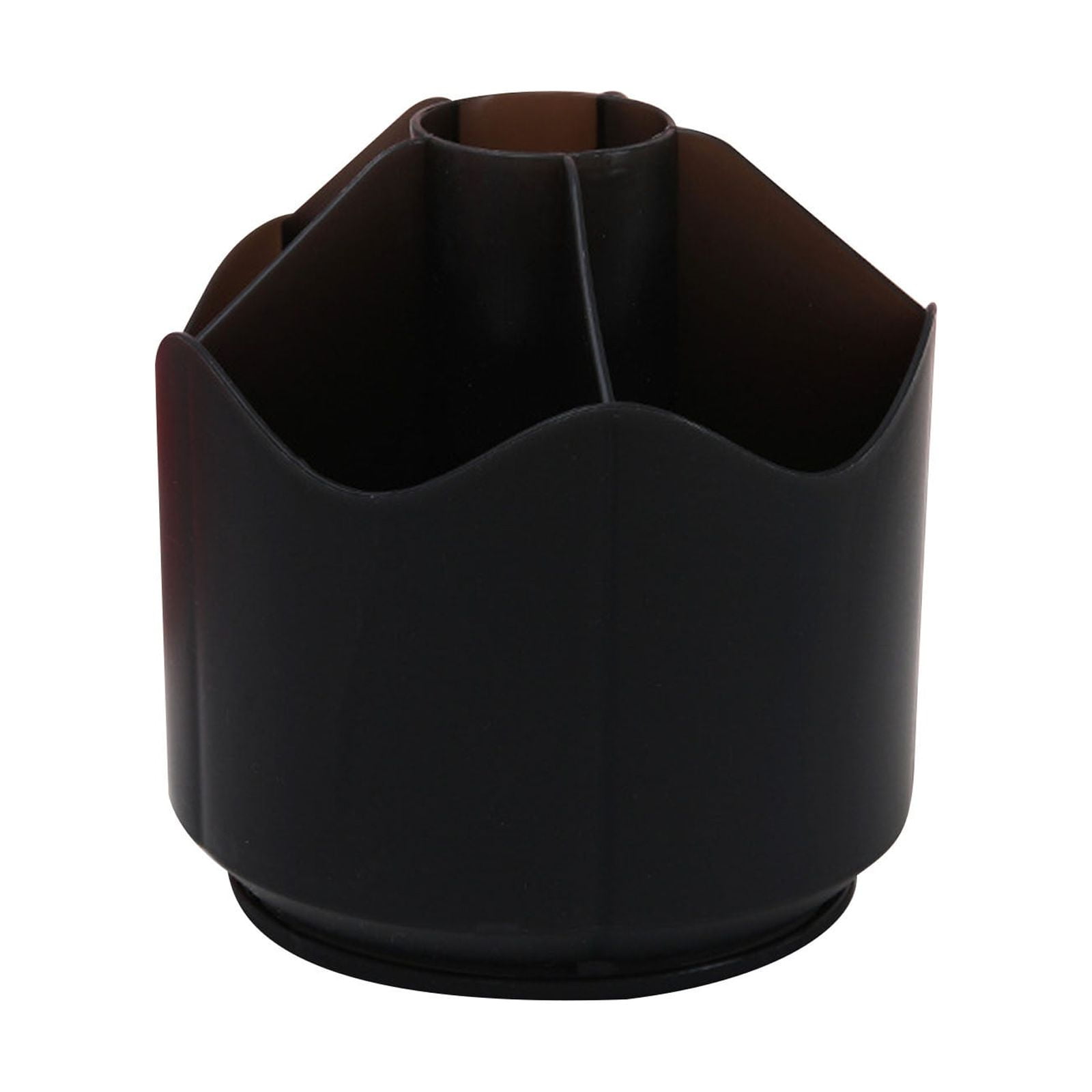 6 Compartment Rotating Table Case, Portable Office Desk Organizer ...