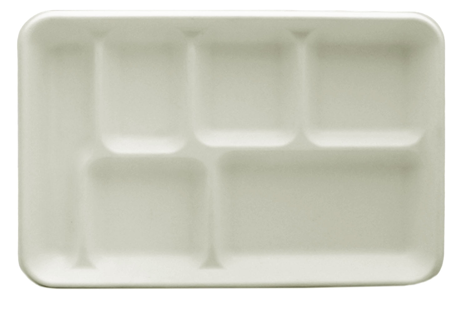 6 Compartment Sugarcane Pulp-bagasse Disposable Party Thali Plates by ...