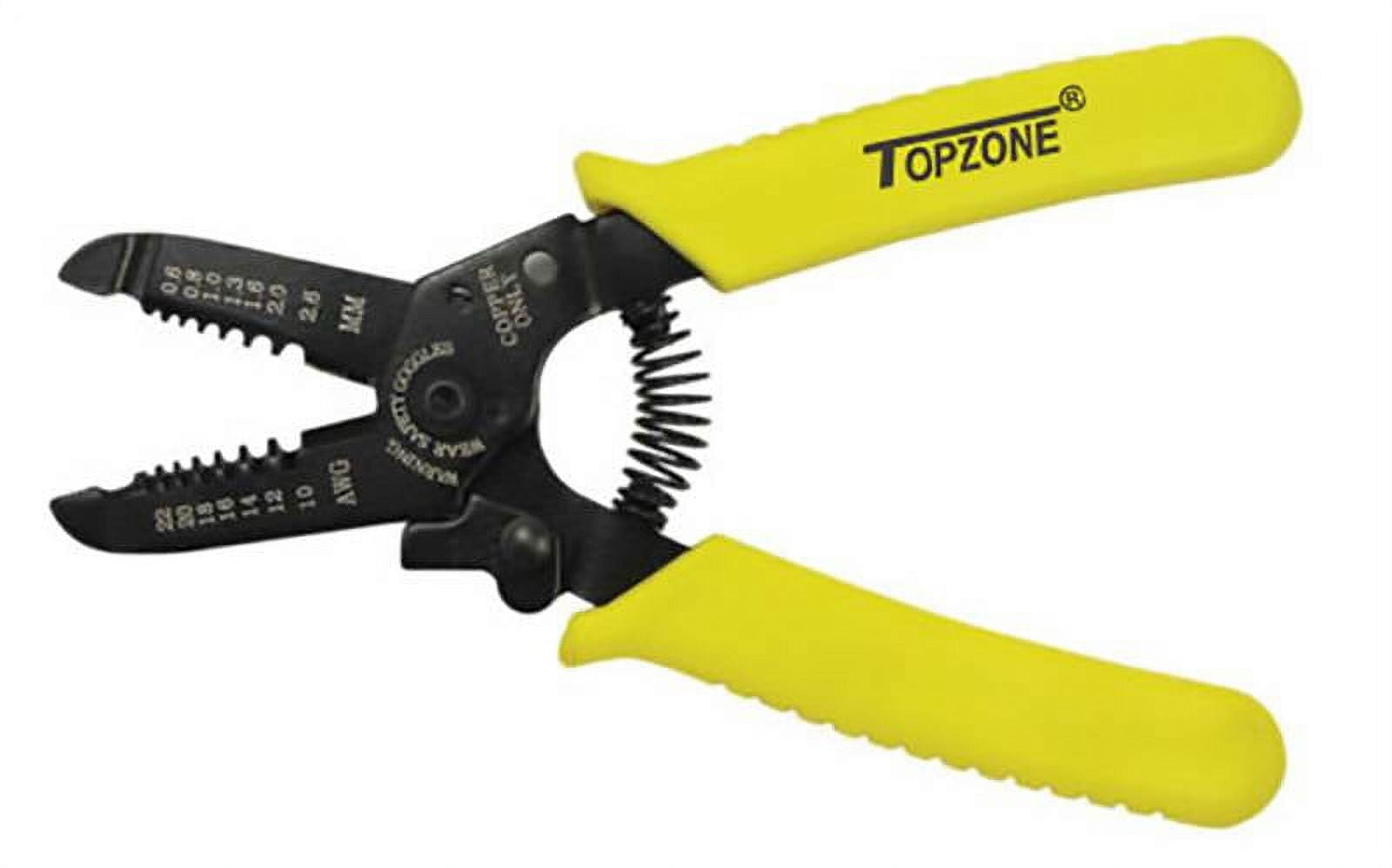 6" Copper Cable Wire Stripper Cutter Crimper Pliers Multi Tool Cushion ...