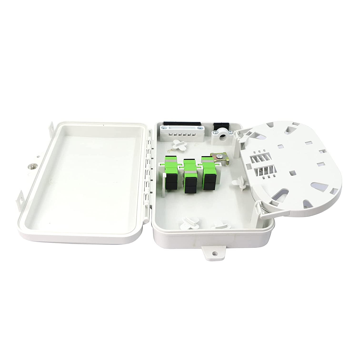 6 Core FTTH Fiber Distribution Box, 6 Port Fiber Distribution Box ...