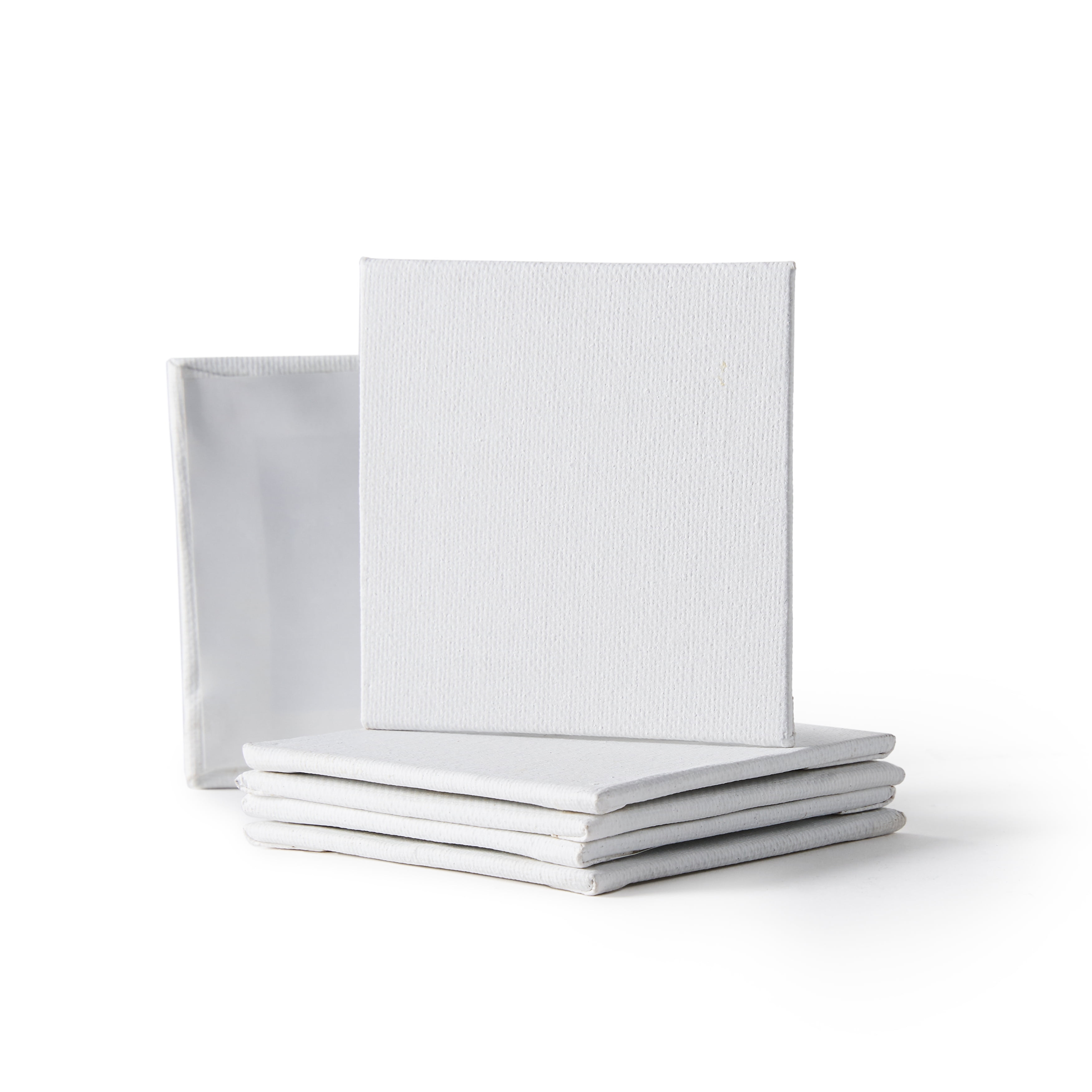 6 Count 3" x 3" White Mini Canvas Panels by Artist's Loft - Archival ...