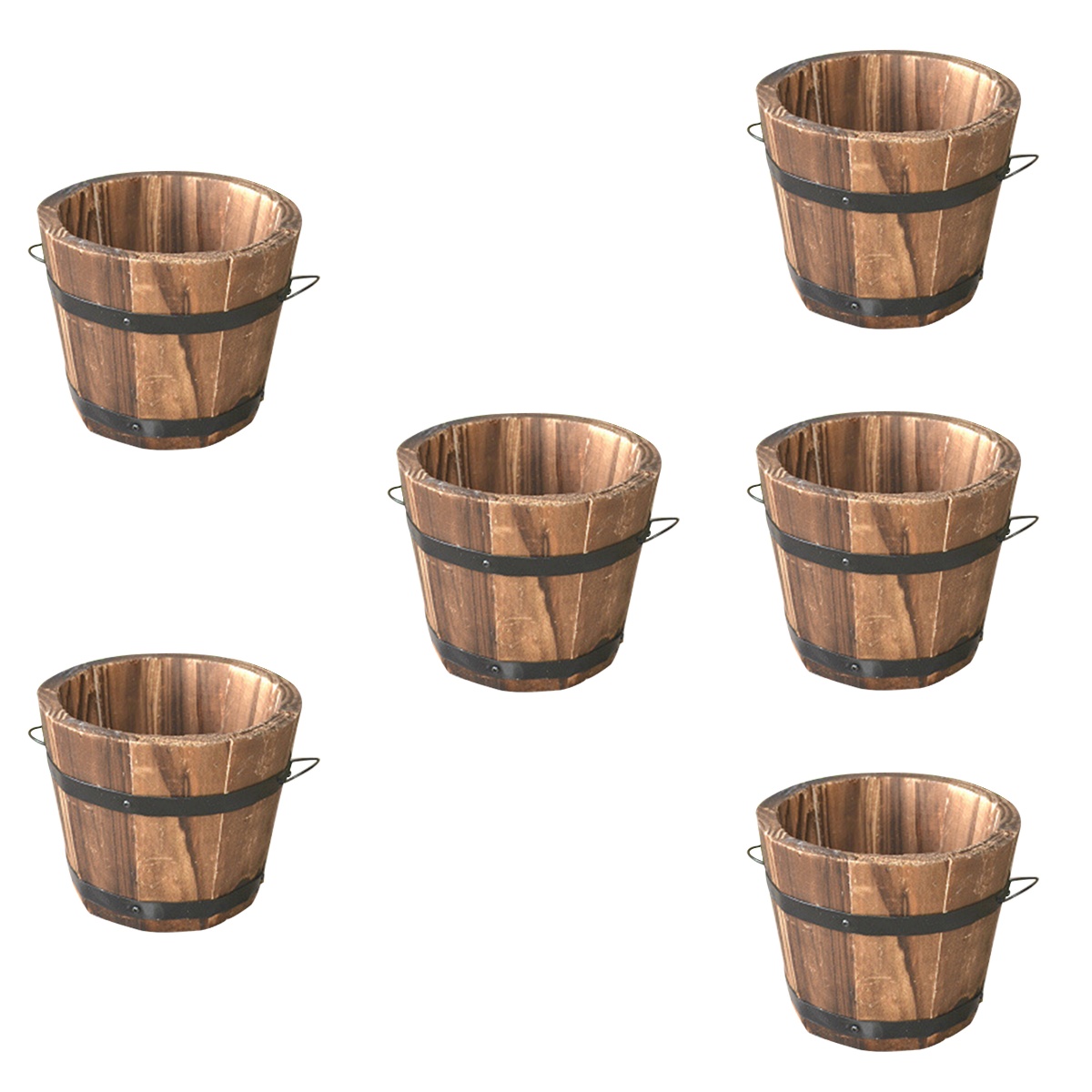 6 Count Bonsai Planter Vintage Decor Flower Pot Home Decoration Pots ...