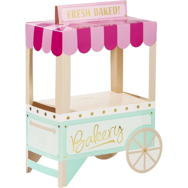 6 Count Bulk Pack Bakery Sweets Centerpiece 3D, Foil - Walmart Business ...