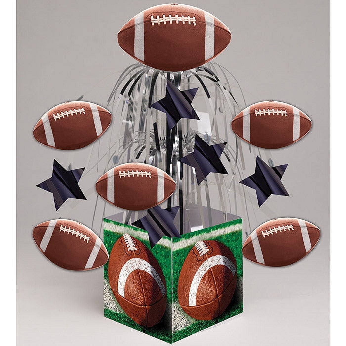 6 Count Bulk Pack Tailgate Rush Cascading Foil Centerpieces - Walmart.com