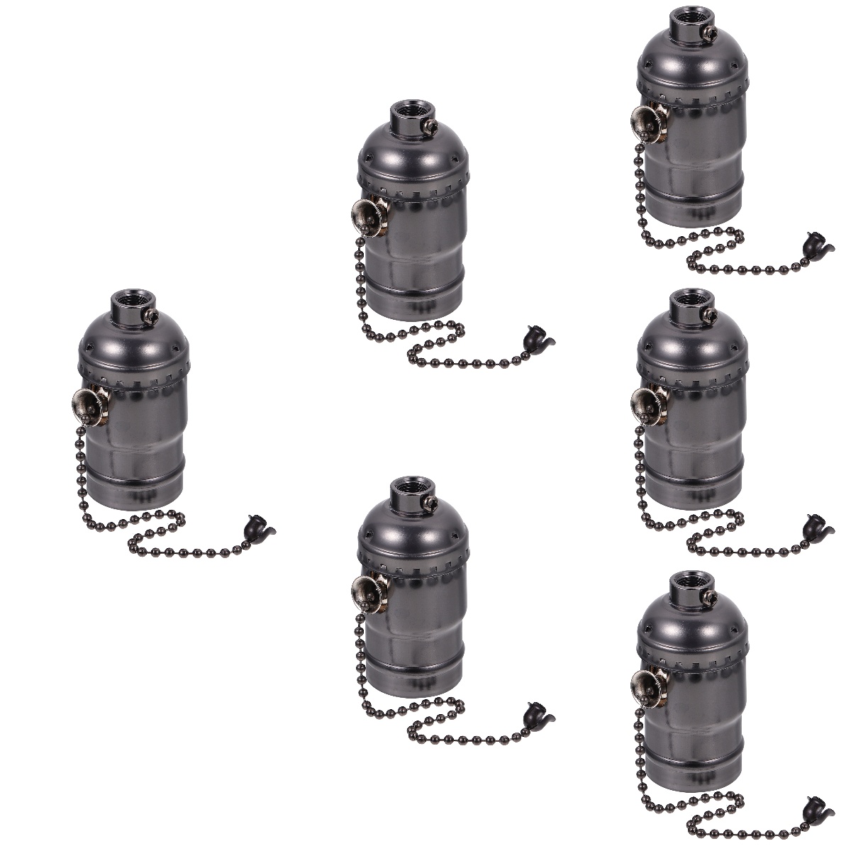 6 Count Finials Lamps Ceiling Zipper Switch Sturdy Light Fixture ...