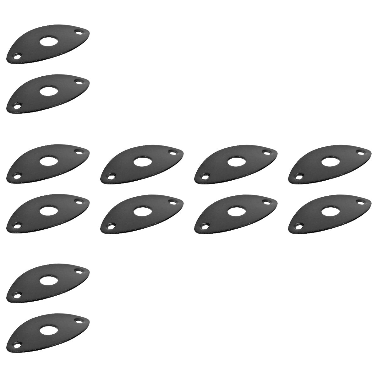 6 Count Guitar Jack Cover Winder Instrument Plate Electric Acoustic ...