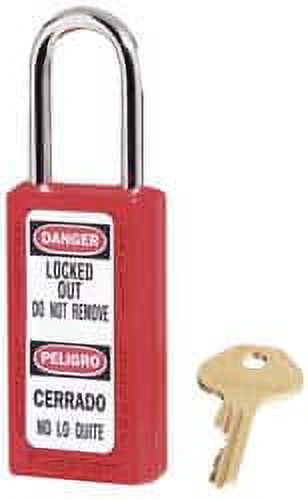 6 Count Master Lock 410KAS6RED Keyed Alike Retaining Key Lockout ...