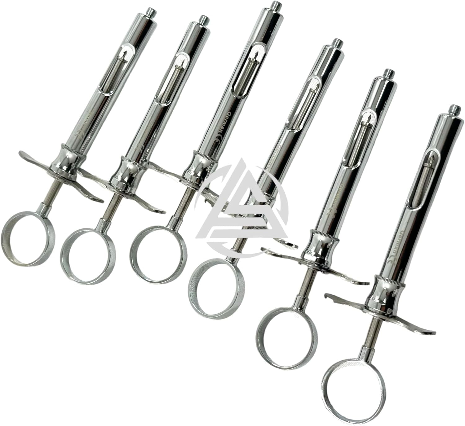 6 Count Oral Dental Syringe 1.8cc Self-Aspirating Anesthesia Syringe ...
