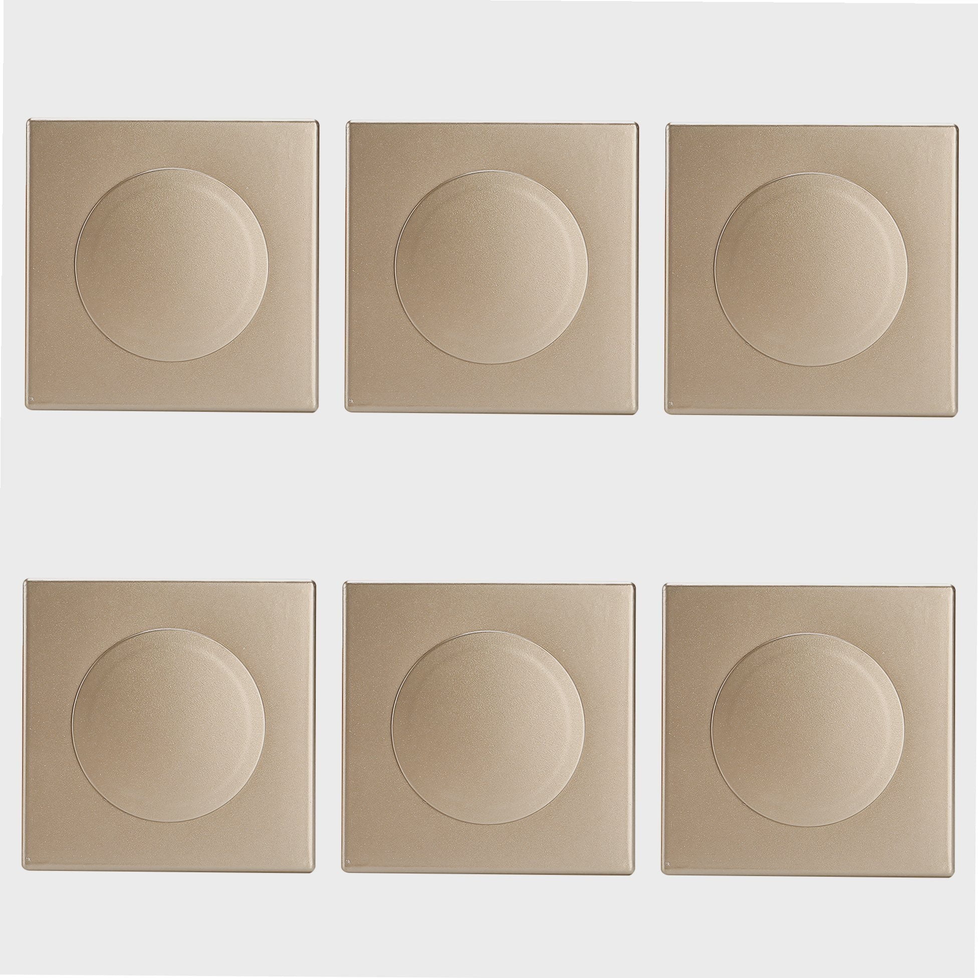 6 Counts Wall Split Flange Covers, ABS Material Decorative Panel for ...