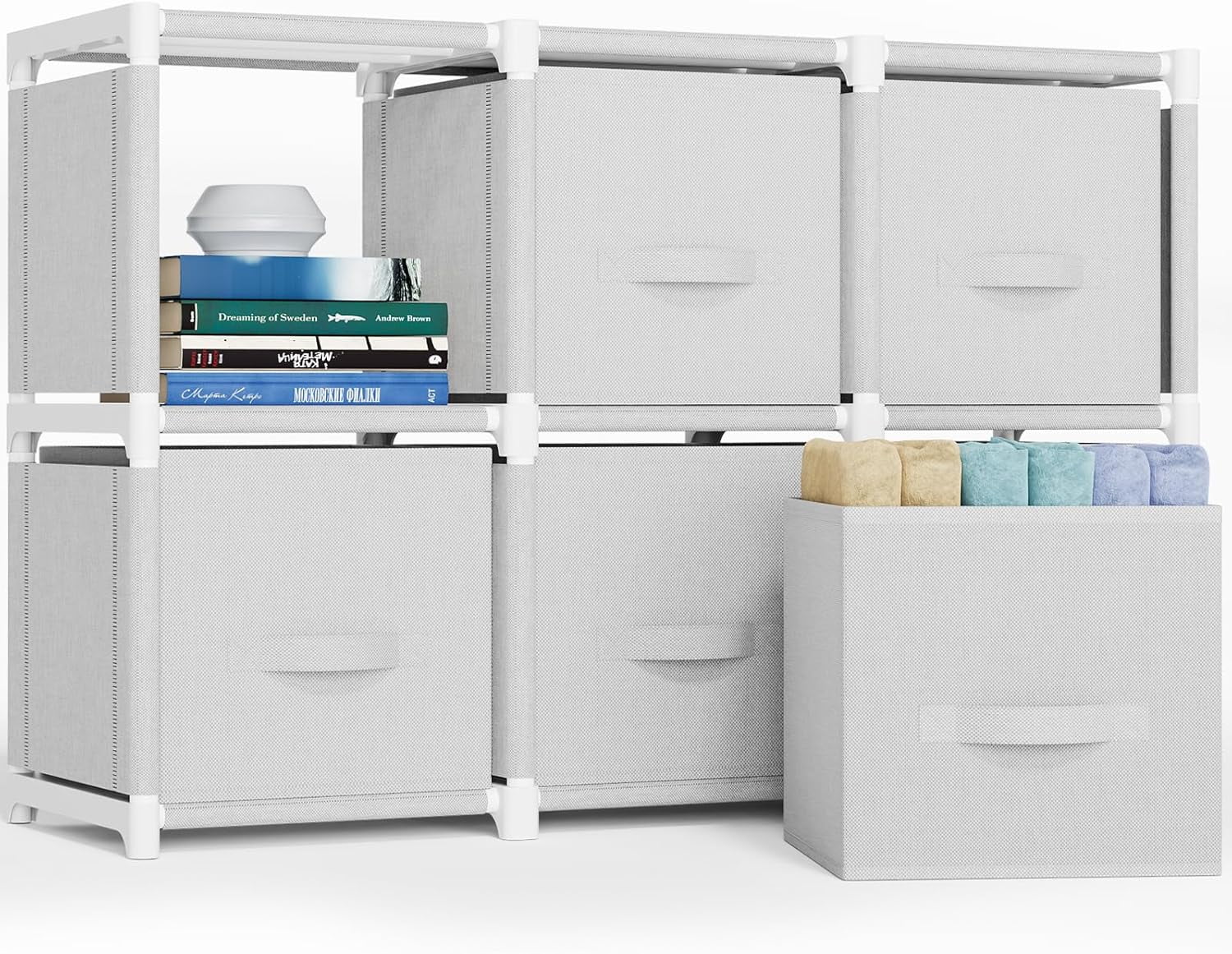 6 Cube Storage Organizer, Closet Organizers and Storage, Cube Storage ...