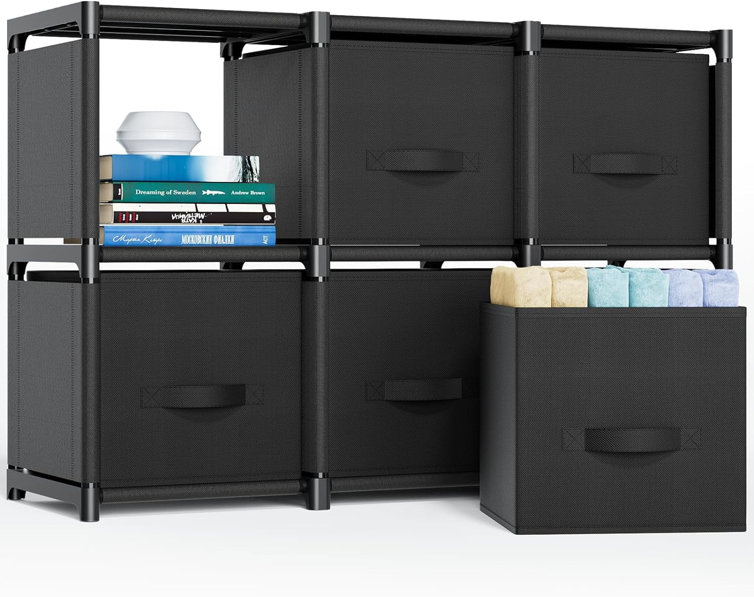 6 Cube Storage Organizer, Closet Organizers and Storage, Cube Storage ...