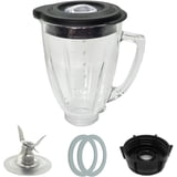 6 Cup Blender Glass Jar Replacement Parts with Blade for izer Classic ...