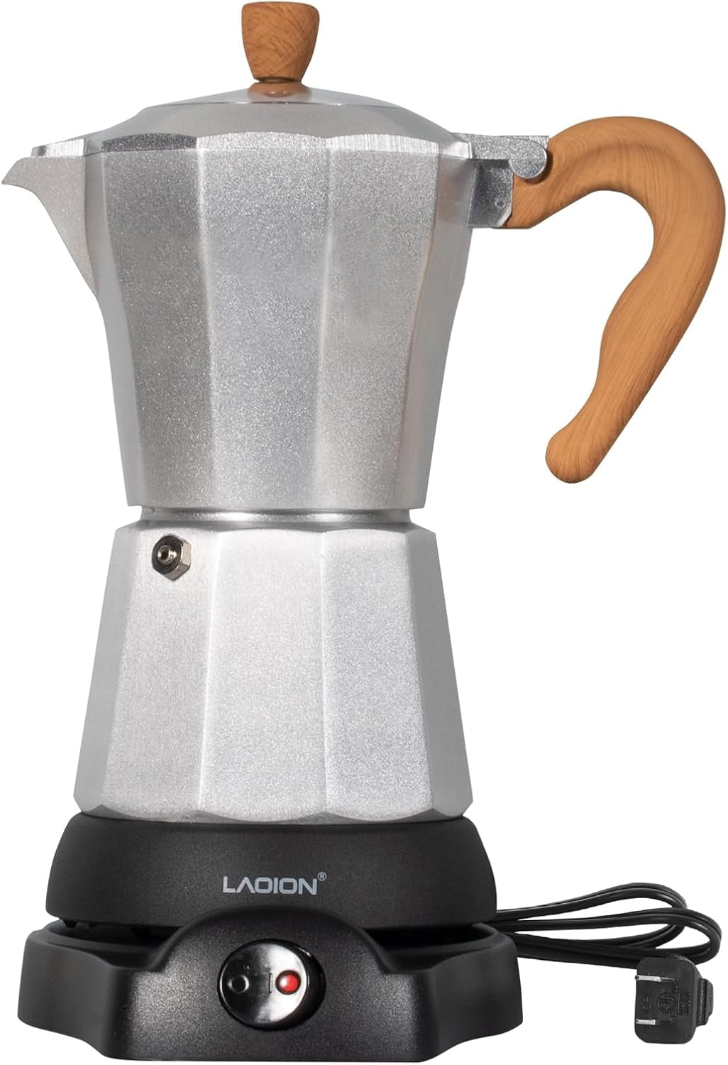 6 Cup Manual Espresso Maker - Compact Home Espresso Machine with ...