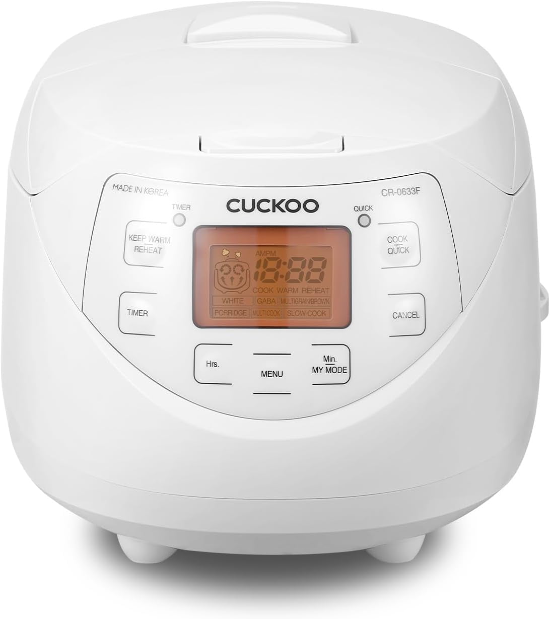 6-Cup (Uncooked) Micom Rice Cooker with 11 Menu Options: White Rice ...