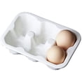 6 Cups Egg Holder for Fridge,Egg Tray Holder,Pretty Ceramic Plate ...
