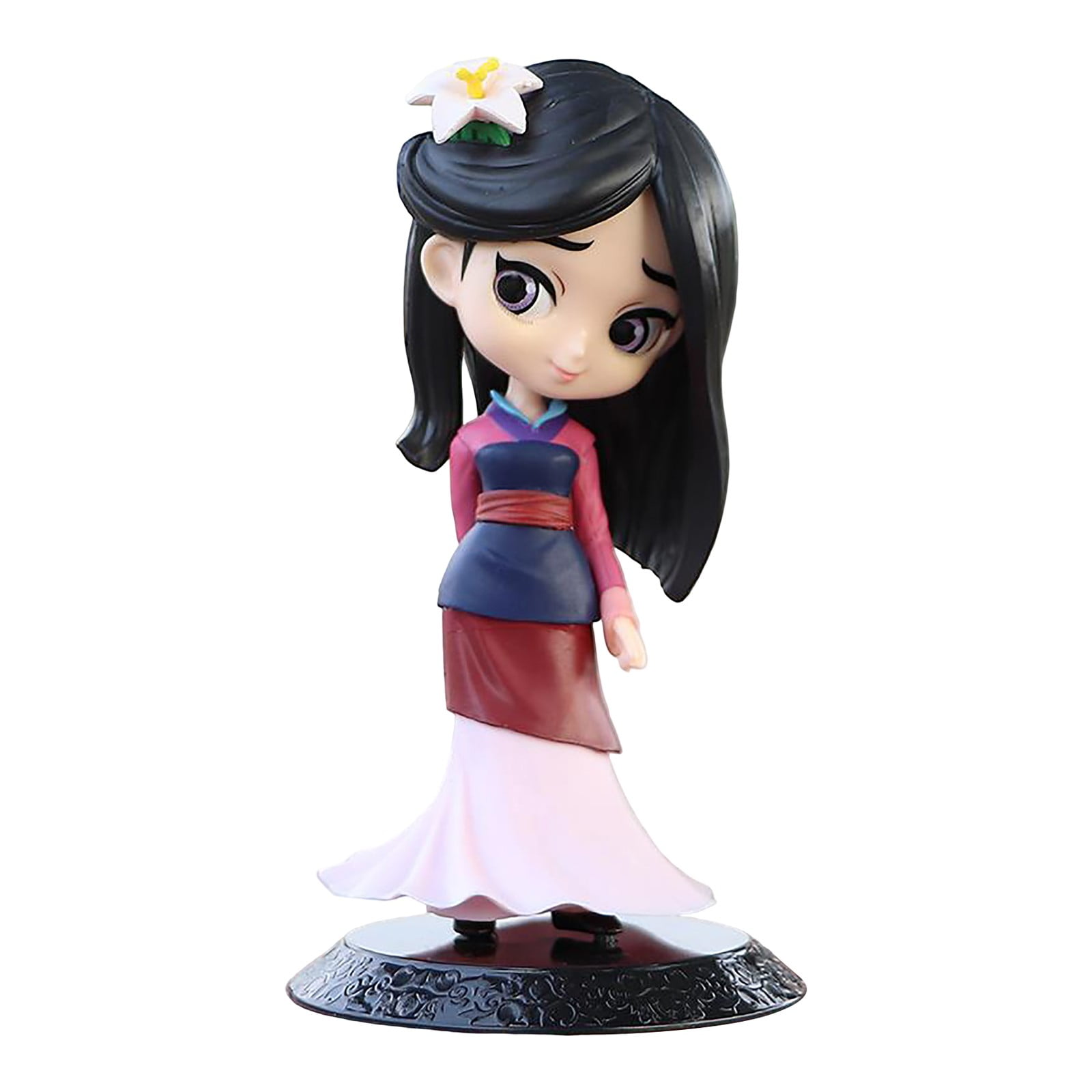 6" Cute Mu-lan Cartoon Statue, Small Figures, Action Figures Special ...