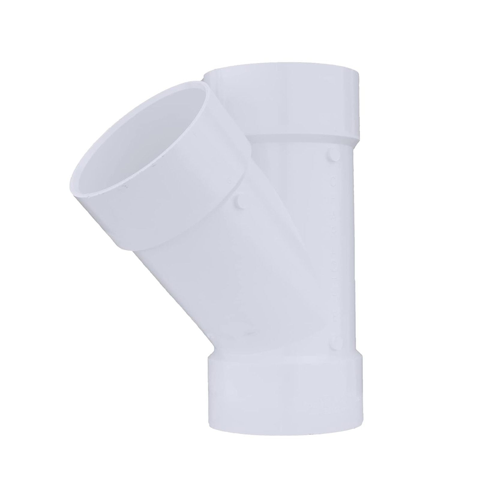 6 DWV WYE DWV (Drain, Waste and Vent) (1 Unit Piece) 6 Inch ( EACH qty ...