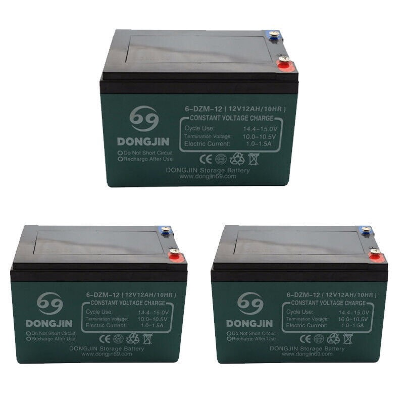 6-DZM-12 6-DZF-20 20Ah 12V 48V 12Ah 24AH Battery for ATV Scooter Dirt ...