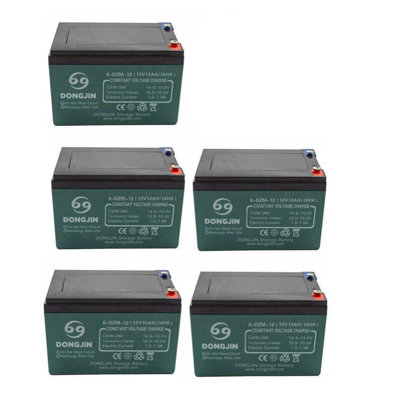 6-DZM-12 6-DZF-20 20Ah 12V 48V 12Ah 24AH Battery for ATV Scooter Dirt ...
