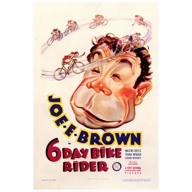 6 Day Bike Rider Movie Poster - 27 x 40 in. - Walmart.com