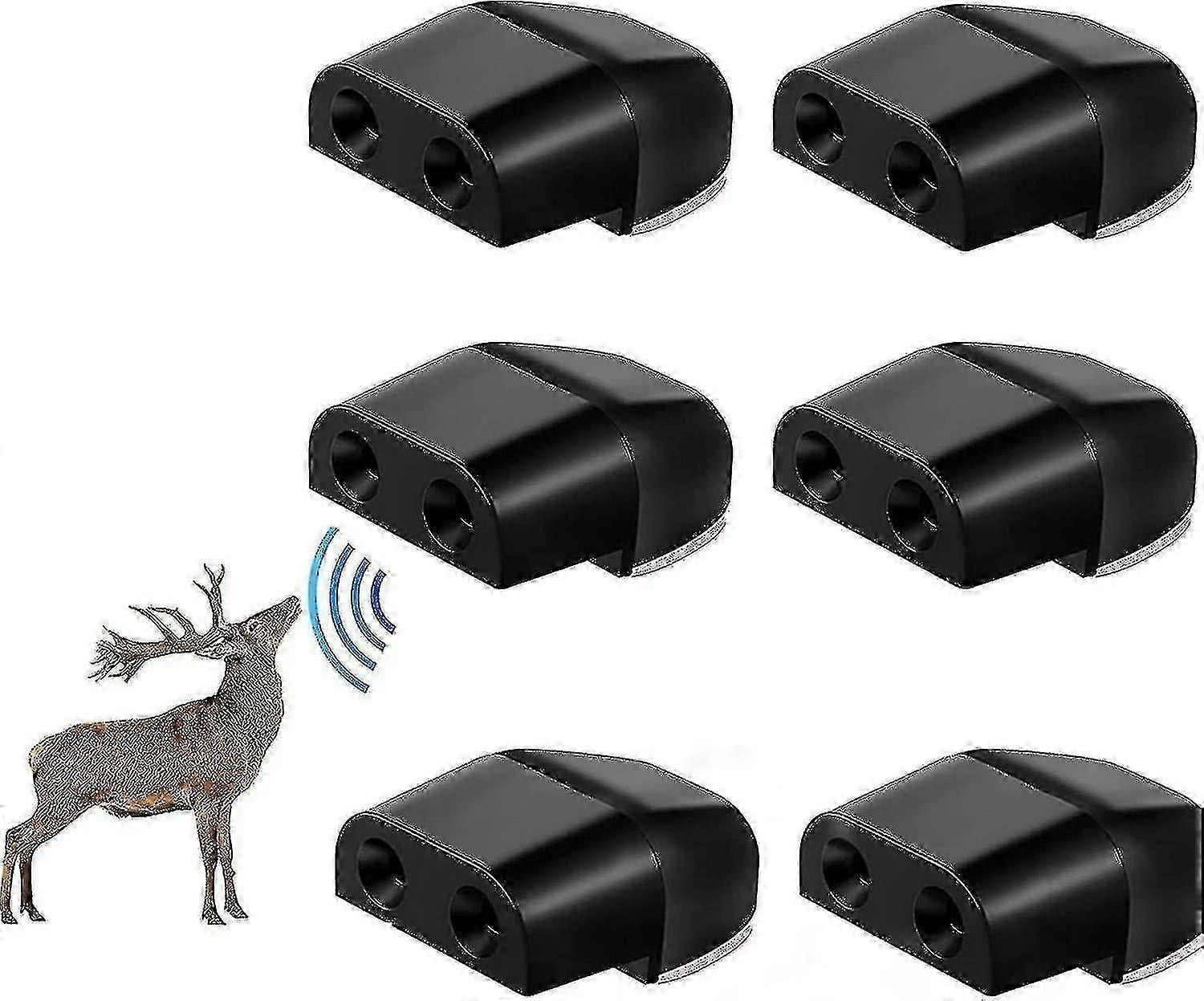 6 Deer Whistles Wildlife Warning, Self-adhesive Warning Car Device ...