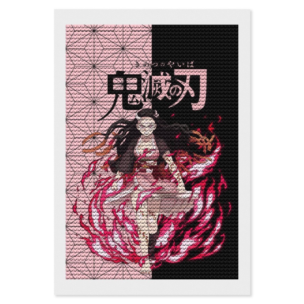 Demon Slayer Diamond Art Kits for Adults - 5D Diamond Art Kits for ...