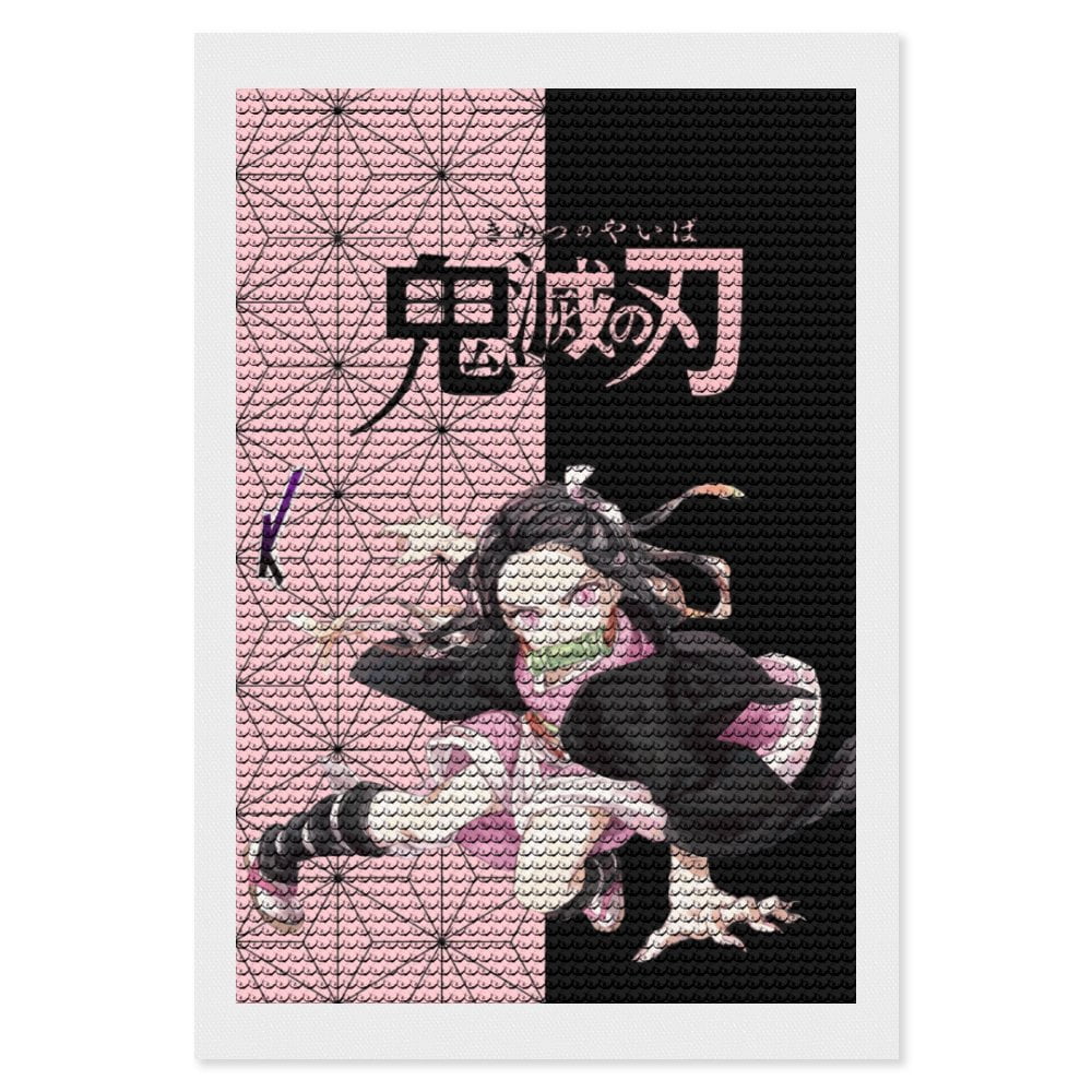 Demon Slayer Diamond Art Kits for Adults - 5D Diamond Art Kits for ...