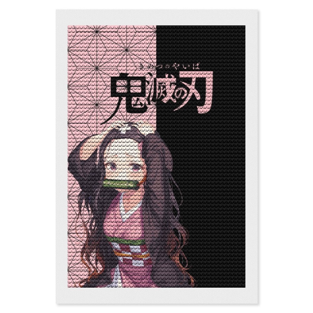 6 Demon Slayer Nezuko Diamond Art Kits for Adults - 5D Diamond Art Kits ...