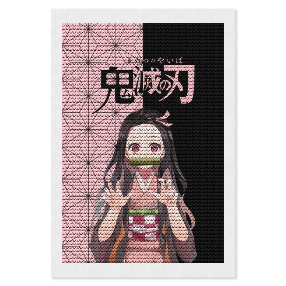 6 Demon Slayer Nezuko Diamond Art Kits for Adults - 5D Diamond Art Kits ...