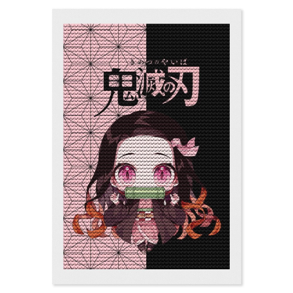 6 Demon Slayer Nezuko Diamond Art Kits for Adults - 5D Diamond Art Kits ...