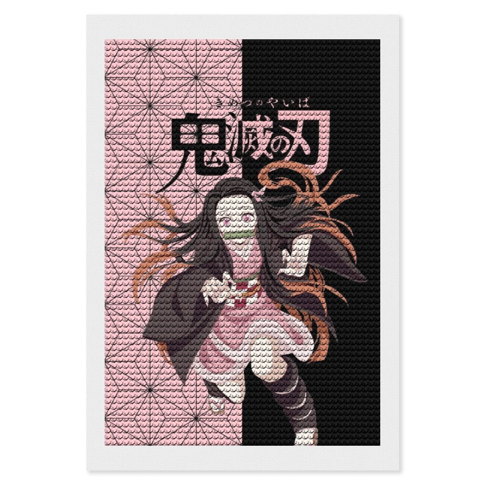 6 Demon Slayer Nezuko Diamond Art Kits for Adults - 5D Diamond Art Kits ...