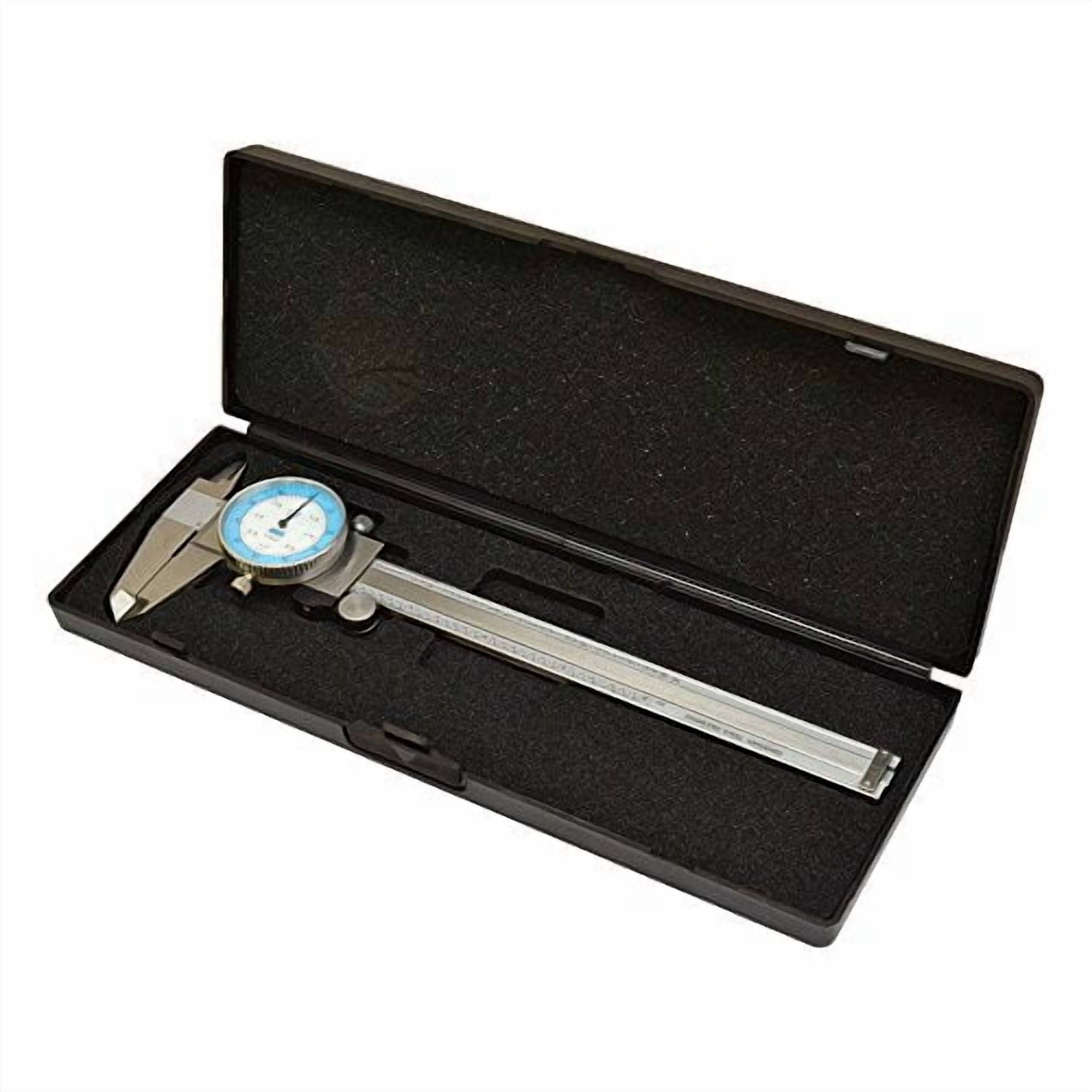6'' Dial Caliper Gage Gauge Precision Measuring Tool Ruler Scale Read 0 ...