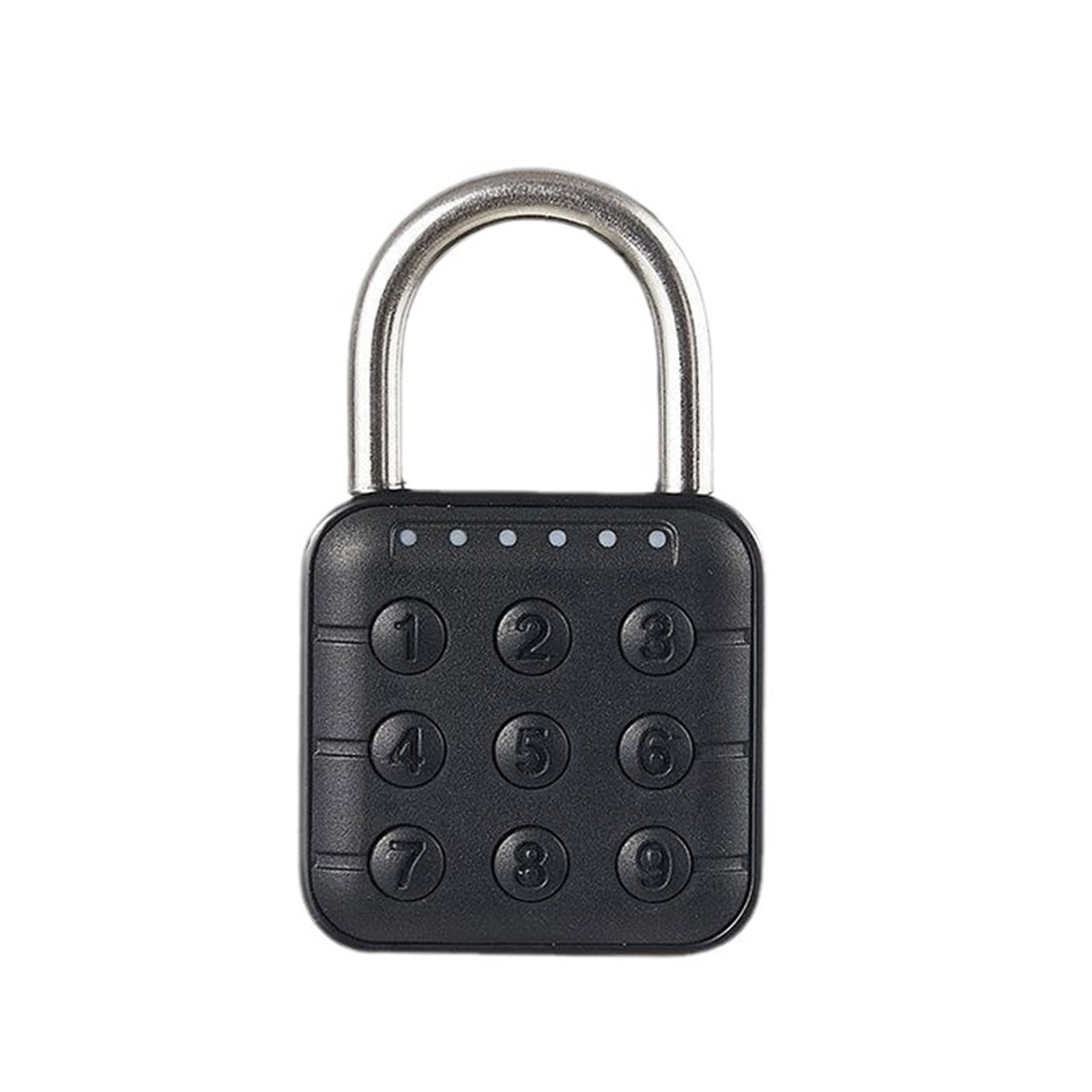 6 Digit Waterproof Code Padlock Combination Lock Keyless Unlocks ...