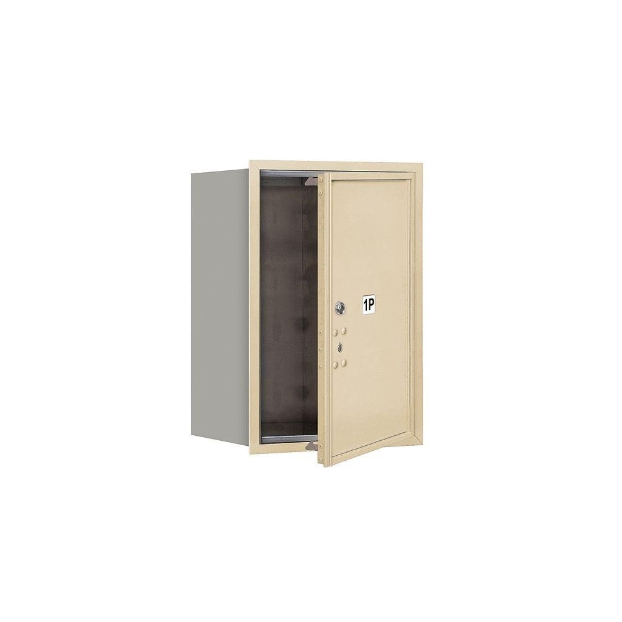 6 Door High Recessed Mounted 4C Horizontal Parcel Locker with 1 Parcel ...