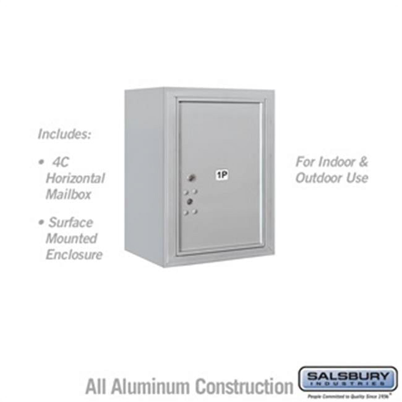 6 Door High Surface Mounted 4C Horizontal Parcel Locker with 1 Parcel ...