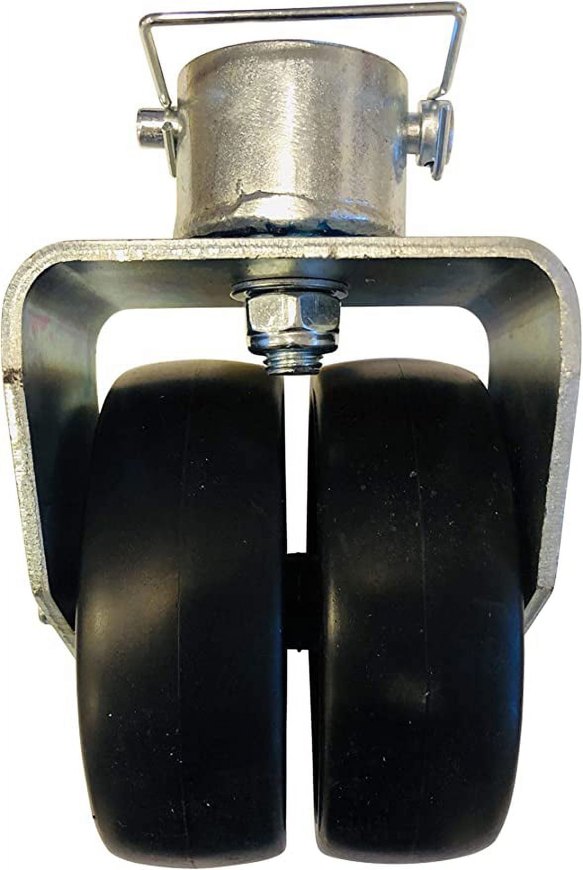 6" Double Wheel Trailer Jack Caster Replacement (1,500 Pound Rated ...