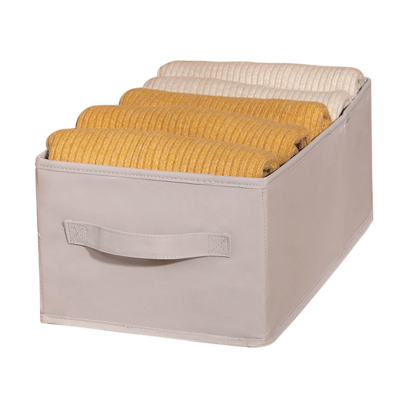 6-Drawer Foldable Closet Organizer with Multiple Compartments - Fabric ...