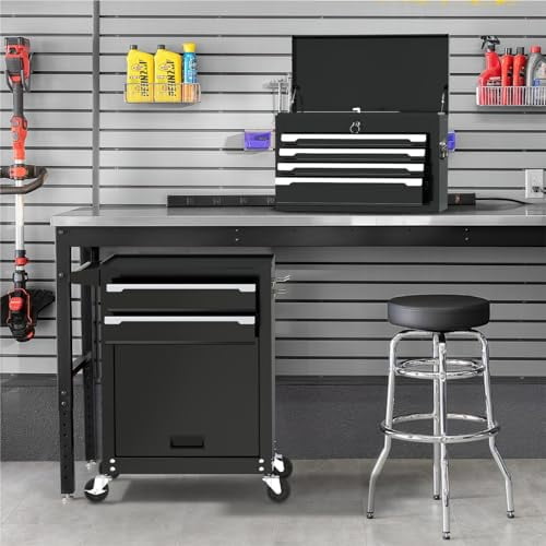 6 Drawer High Capacity Rolling Tool Chest, Craftmen Tool Box with ...