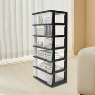 KFFKFF 330 lbs Book Cart Library Cart Capacity with V-Shaped Shelves in ...