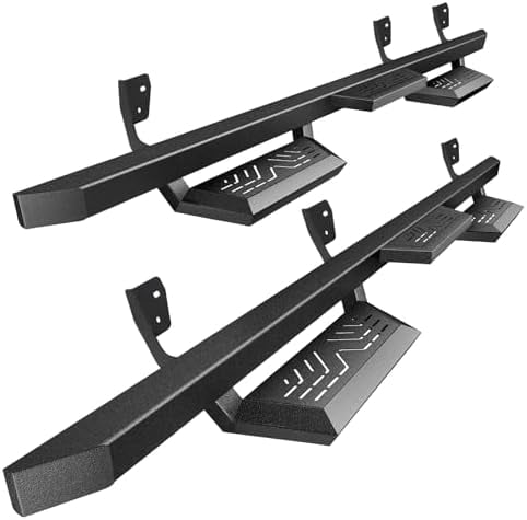 6" Drop Step Running Boards Compatible for 2009-2018 Dodge 1500 Crew ...