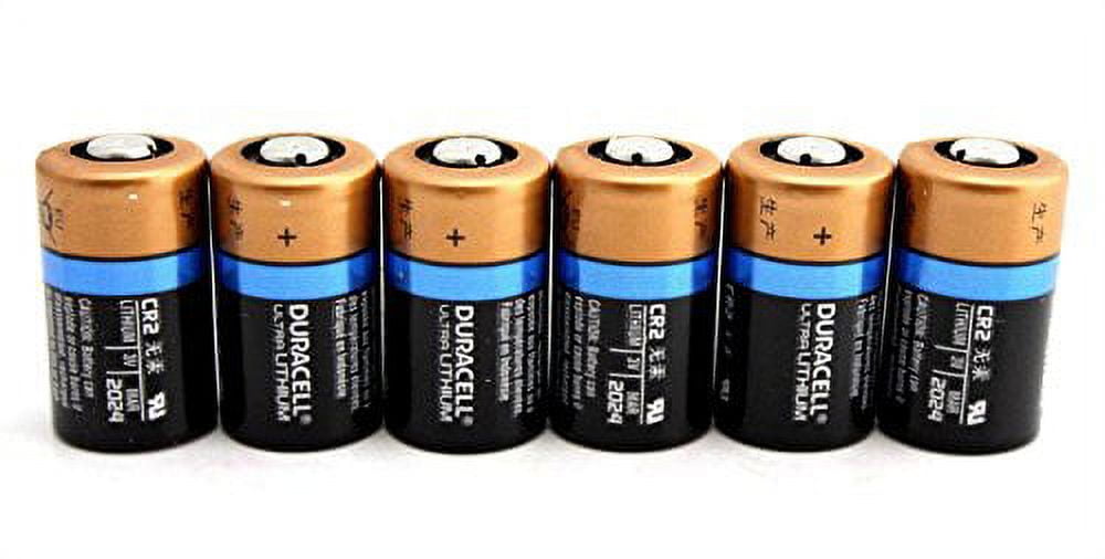 6 Duracell Ultra CR2 3v Lithium Photo Batteries DL-CR2 - Walmart.com