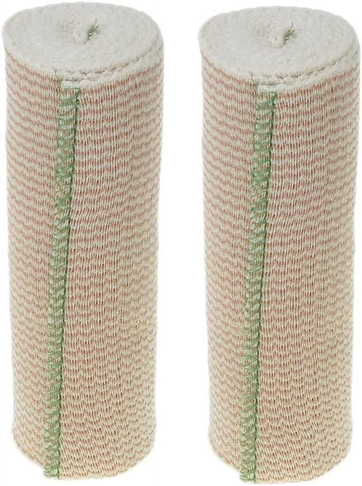 6" Elastic Bandage Wrap with Self-Closure – 2 Elastic Bandages, 5 Yards ...