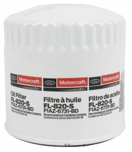 6 Engine Oil Filters Genuine FORD Motorcraft Replace OEM # FL820S ...