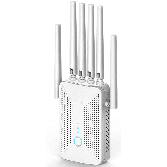 6 External Antennas Ourlife 2026 Dual Band WiFi Range Extender, AC1200 ...