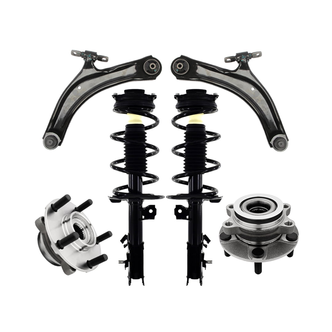 6 F Lower Control Arm-Wheel Hub-Quick Strut To 2014 2015 Nissan Rogue ...