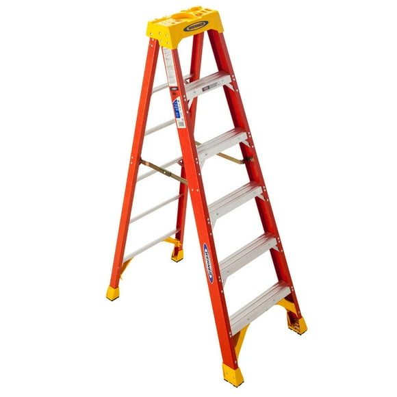 6 Foot Wood Step Ladder
