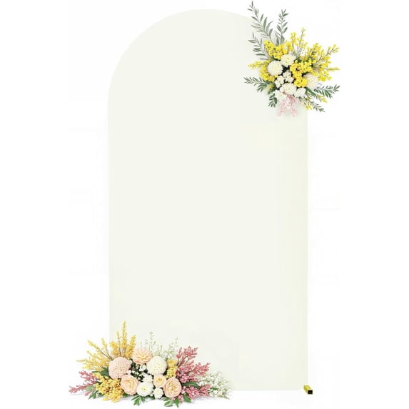 6 FT Arch Backdrop Cover Stretchy Arch Covers Elastic Spandex Fabric ...