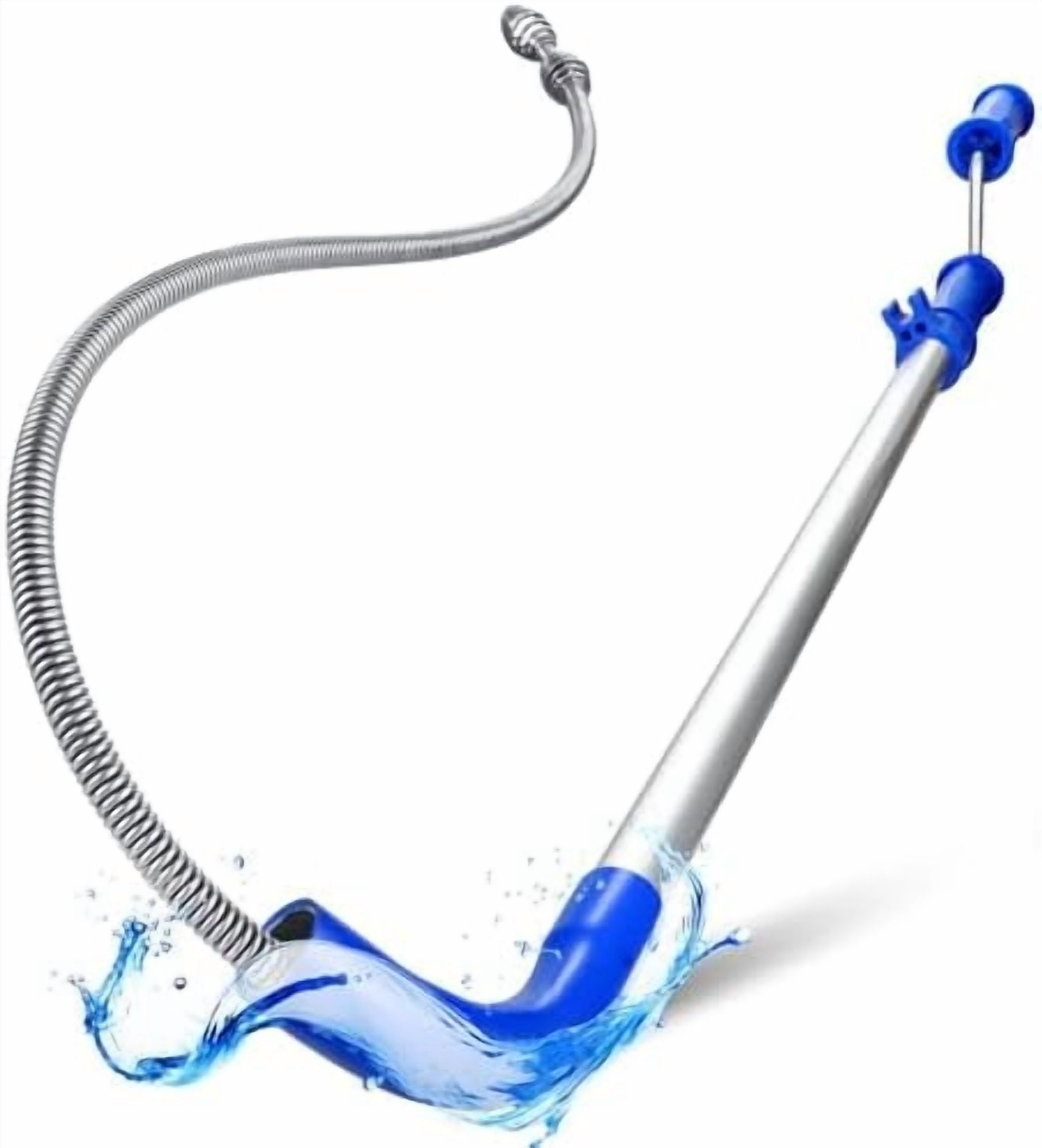 6 FT Drain Snake for Toilets Drain Auger Toilet Snake Auger Silicone ...