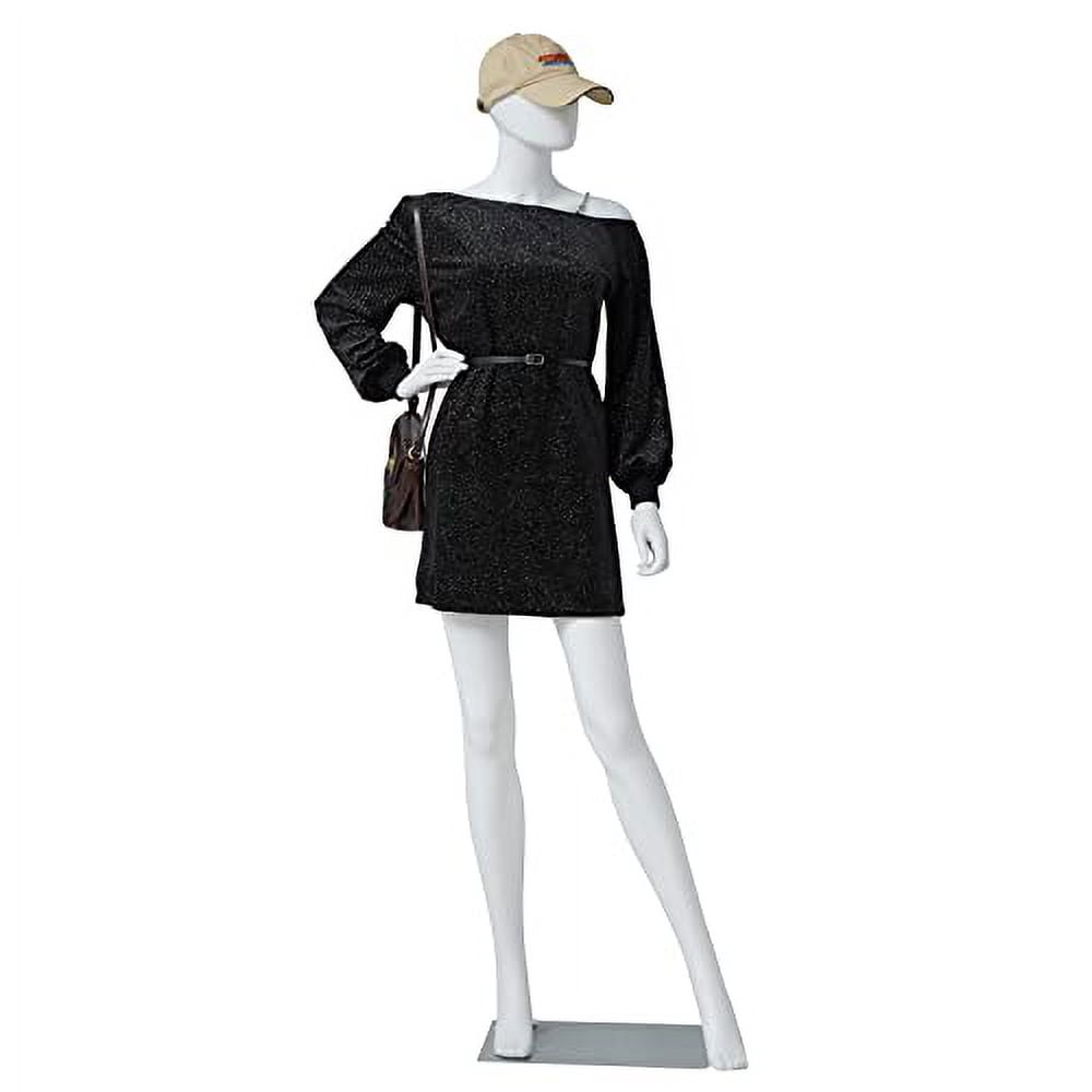 6 FT Female Mannequin Dress Form Display - Manikin Torso Stand ...